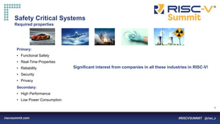 Educating the computer architects of tomorrow's critical systems with ...