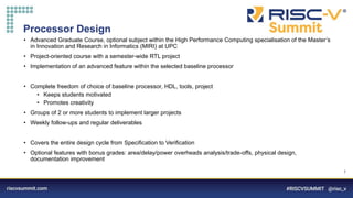 Educating the computer architects of tomorrow's critical systems with ...