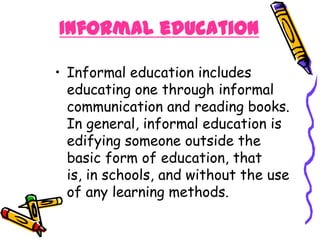 Education | PPTX