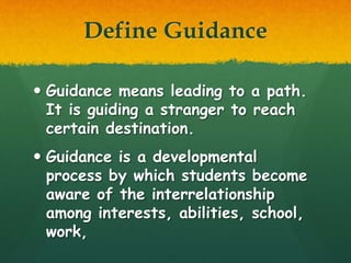 guidance | PPT