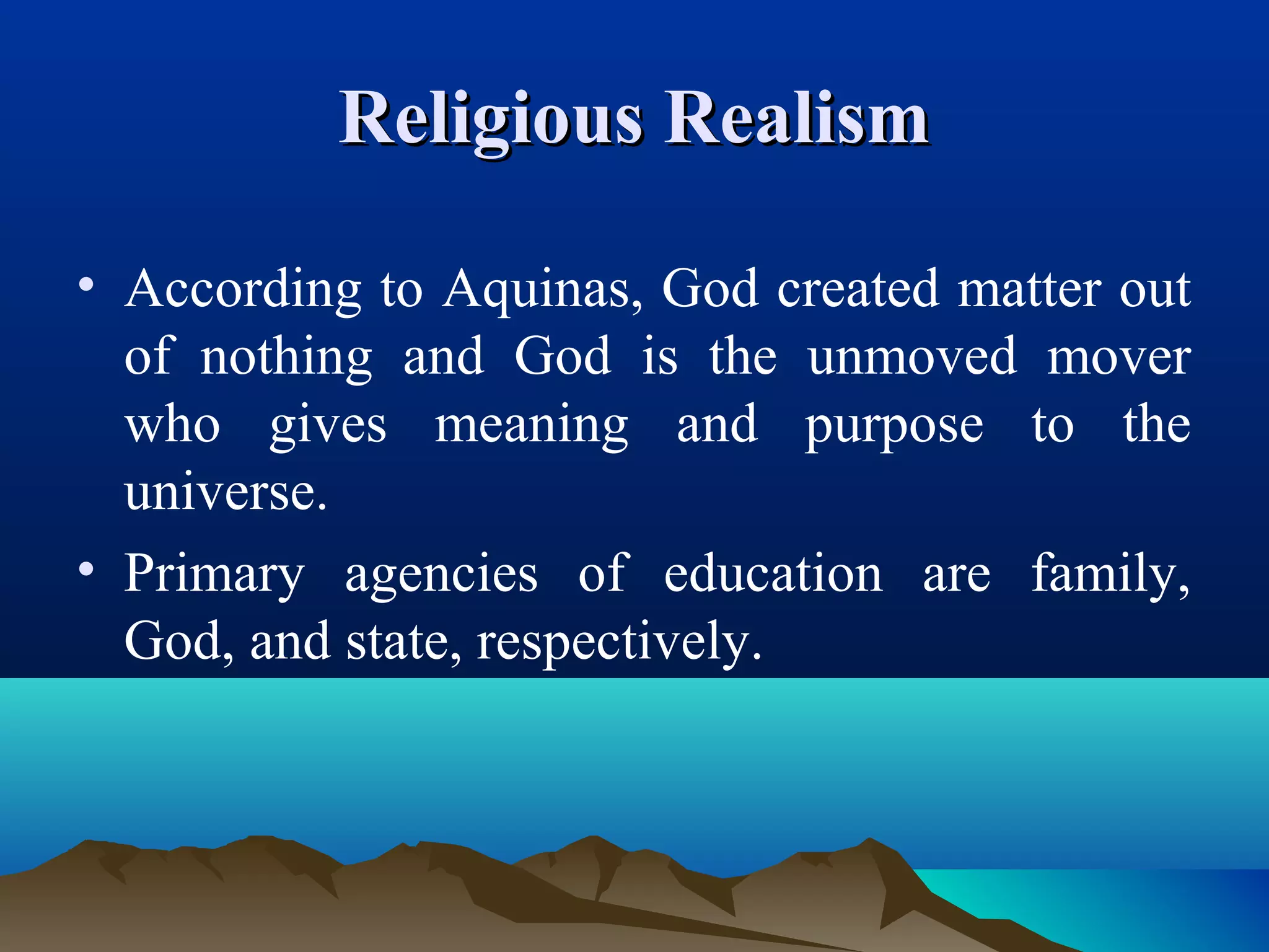 presentation of realism | PPT