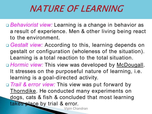 PRINCIPLES OF EDUCATION & TEACHING LEARNING PROCESS | PPTX | Education