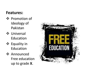 Significant Educational Policies and Initiatives | PPTX