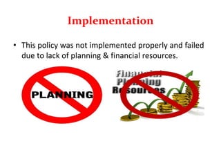 Significant Educational Policies and Initiatives | PPTX