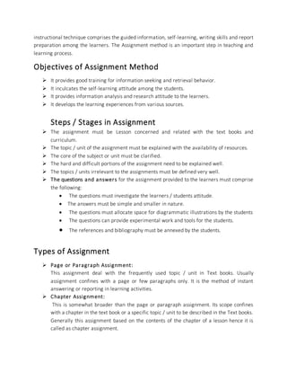 teaching learning strategies | DOCX