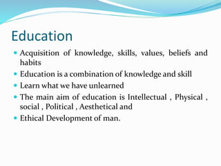 Education | PPTX