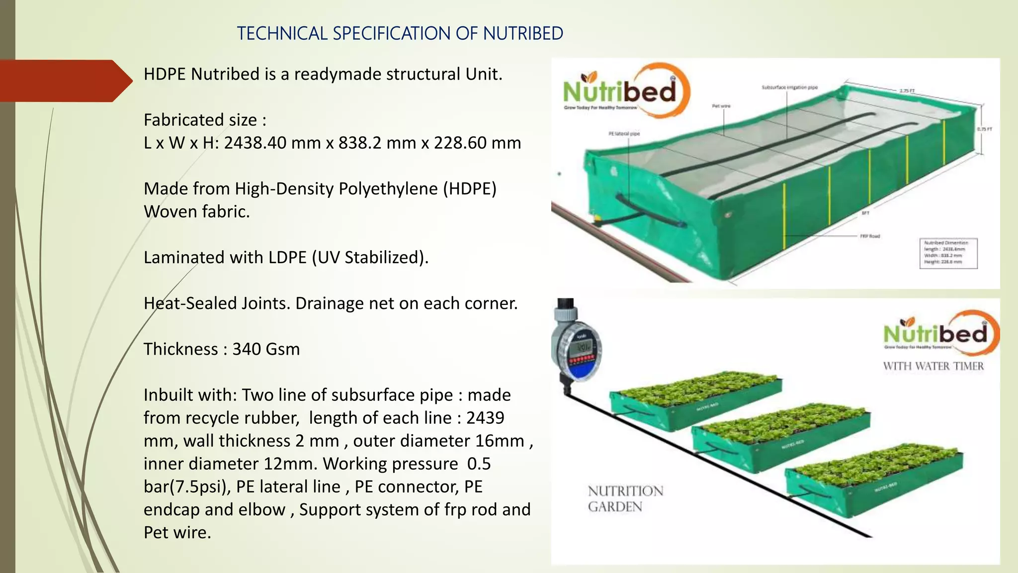 School nutrition garden | PPTX