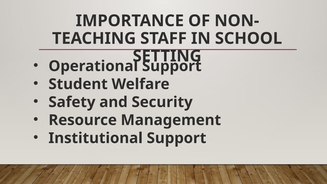 Education-229-Duties-and-Responsibilities-of-Non-Teaching-Staff.pptx | Professional School ...