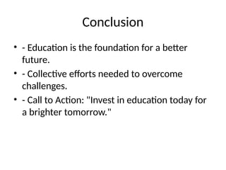 Education.pptx importance and meaning of education | PPTX