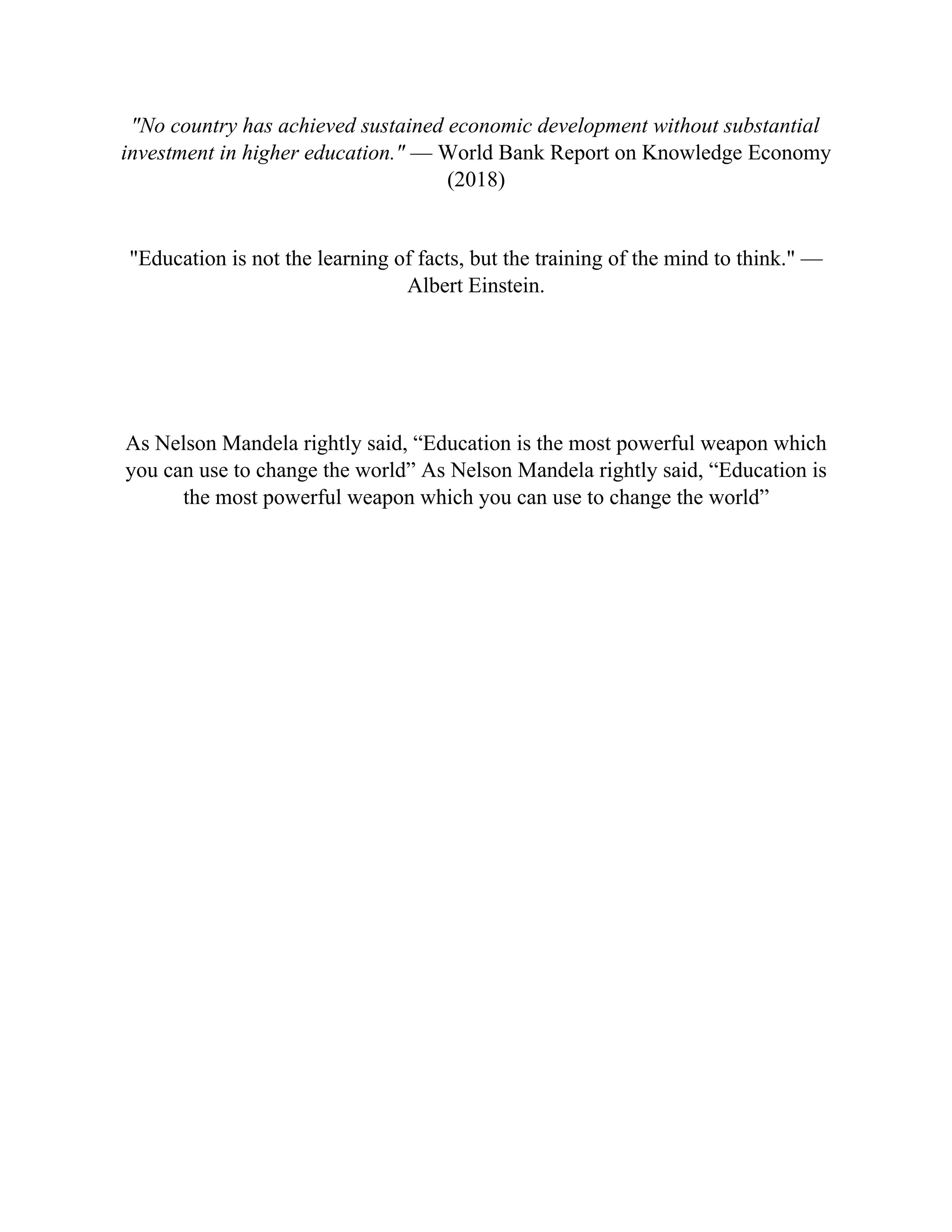 Education System Of Pakistan Hurdles And Way Forward Docx