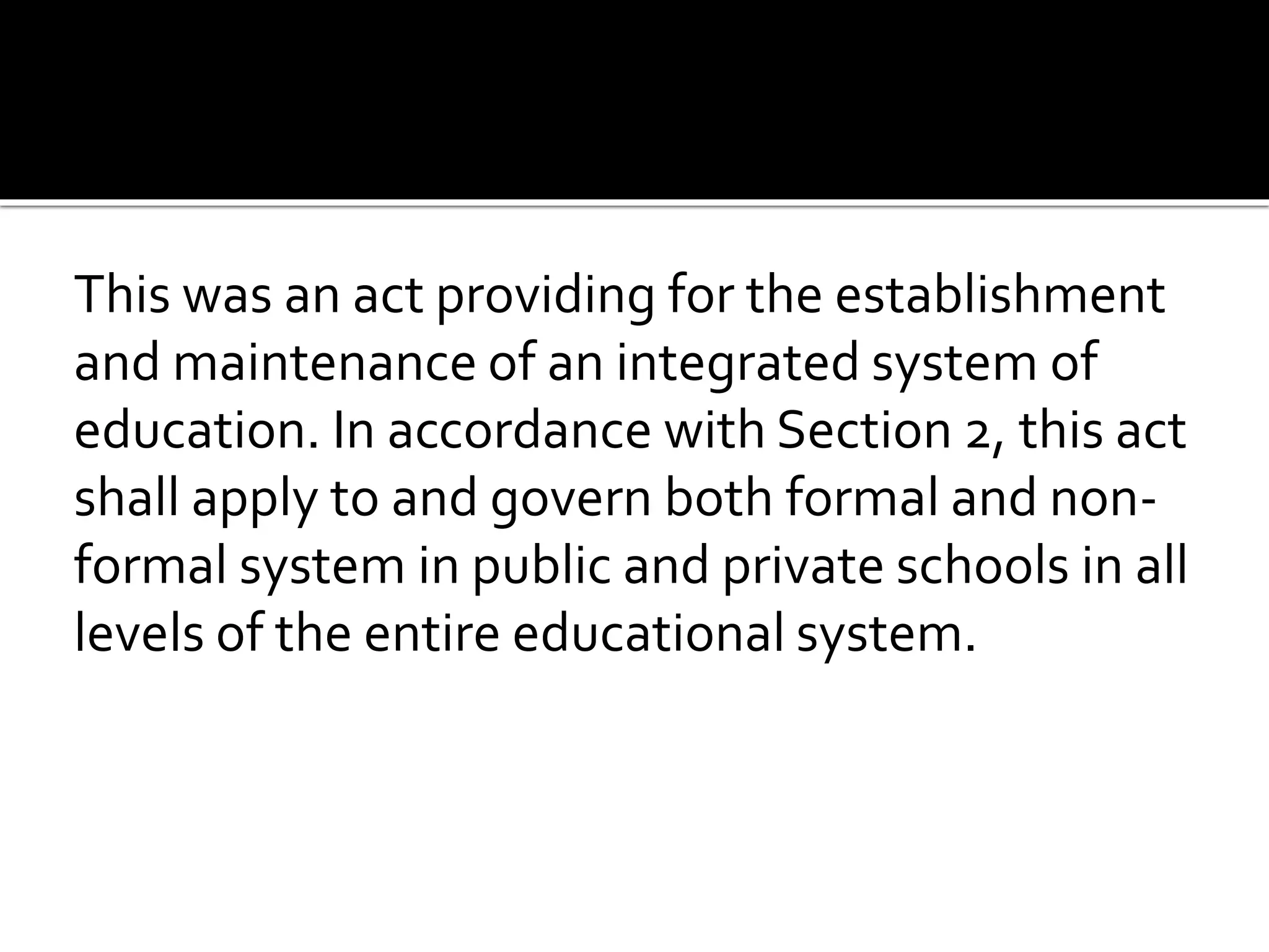 Education act-of-1982 | PPTX