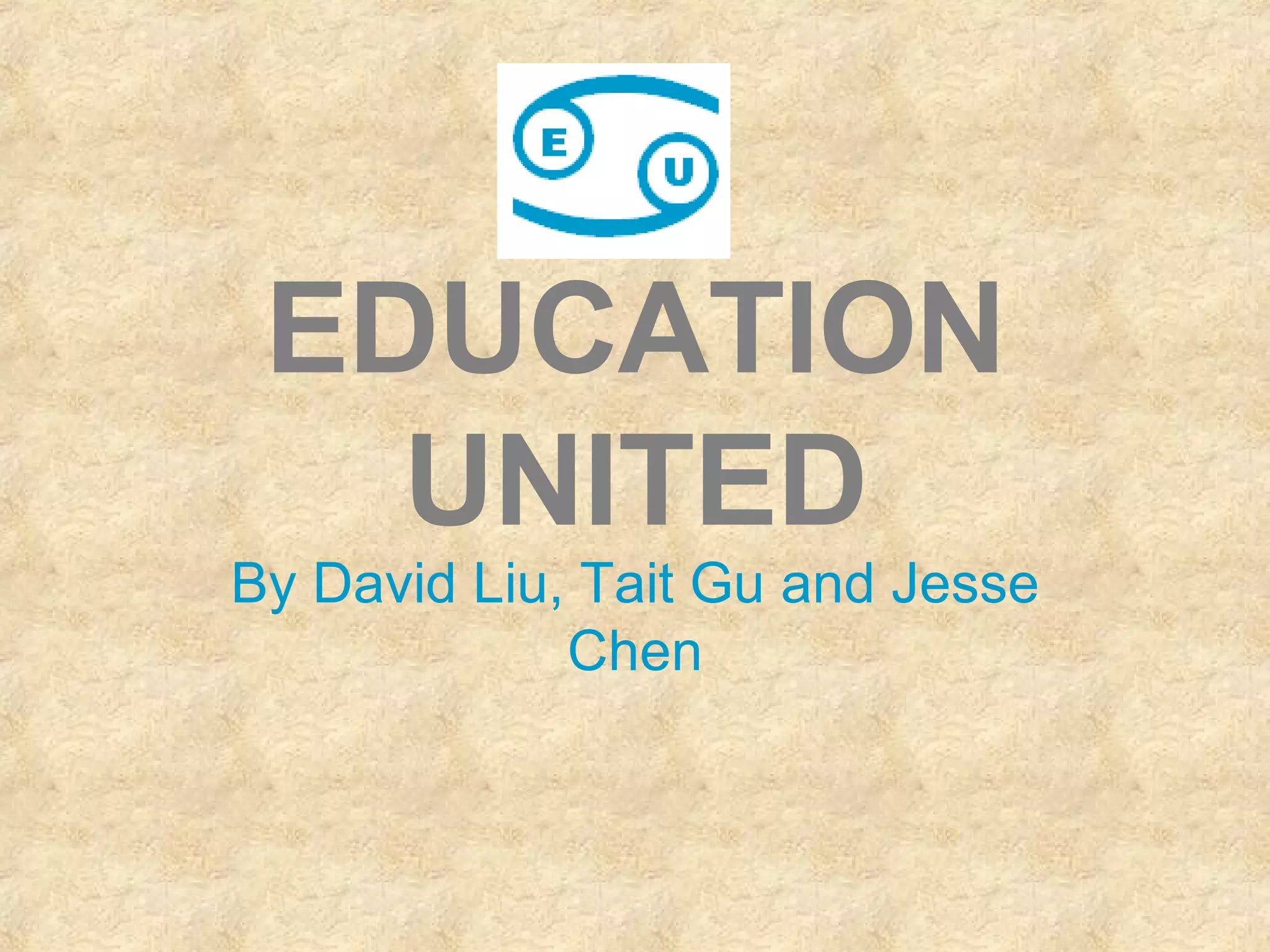 Education Powerpoint by David, Tait and Jesse | PPT