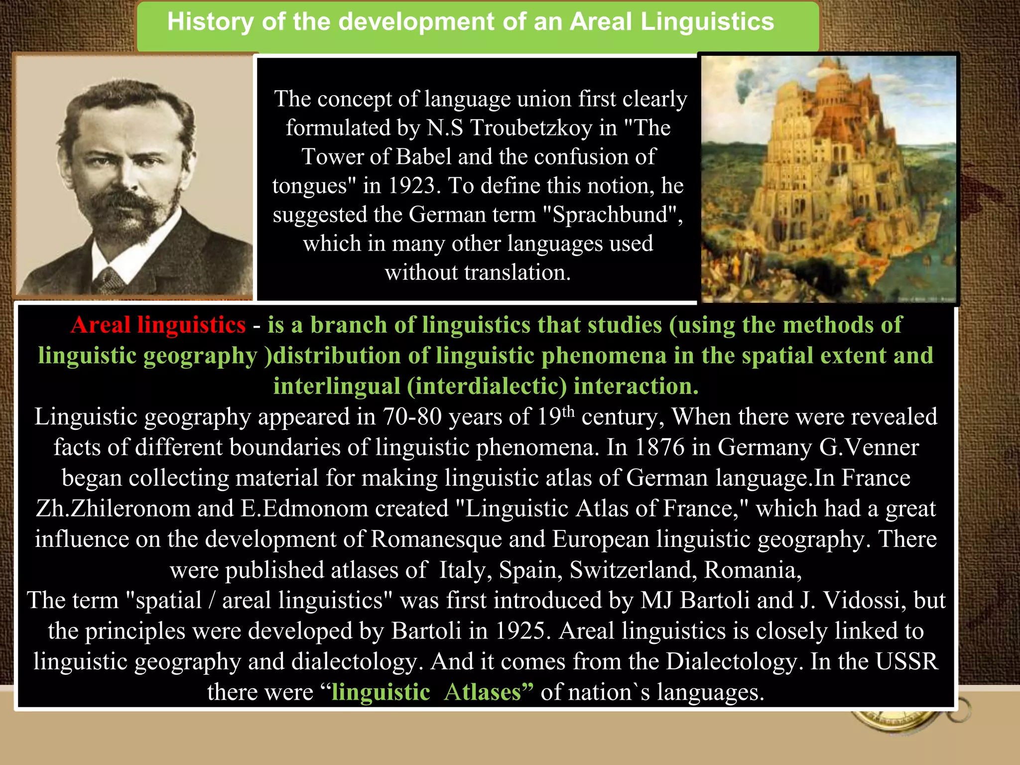 Areal linguistics | PPTX