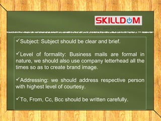 Why Business Email Etiquette is Important? | PPT