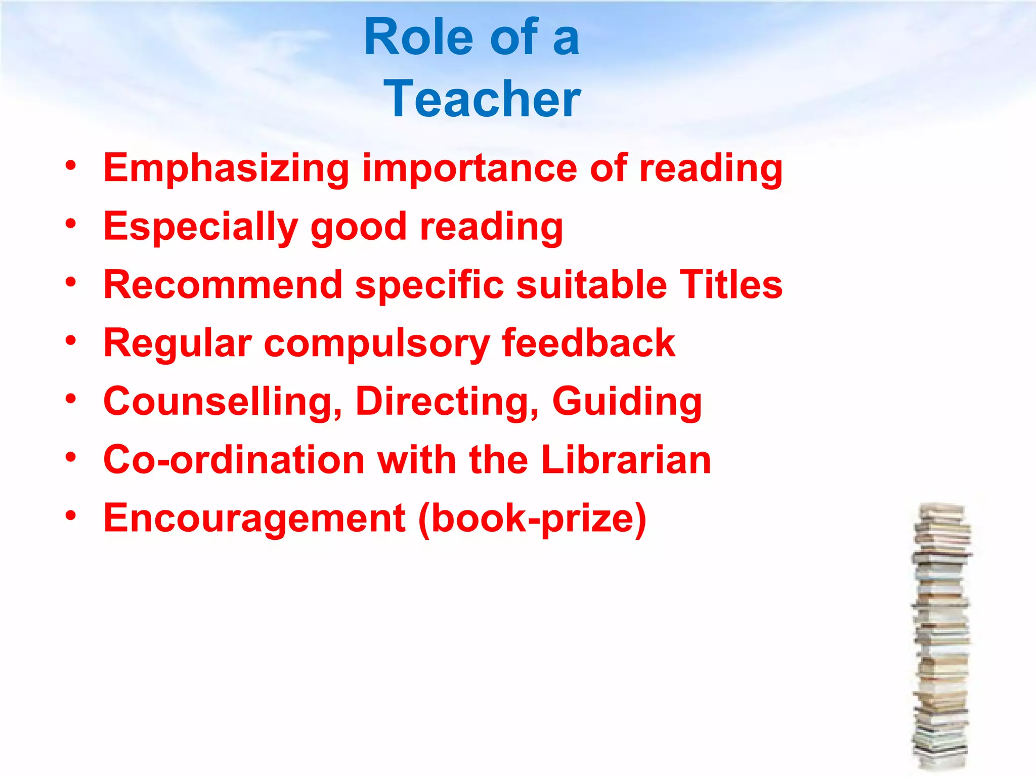 Libraries and Reading Habits | PPT