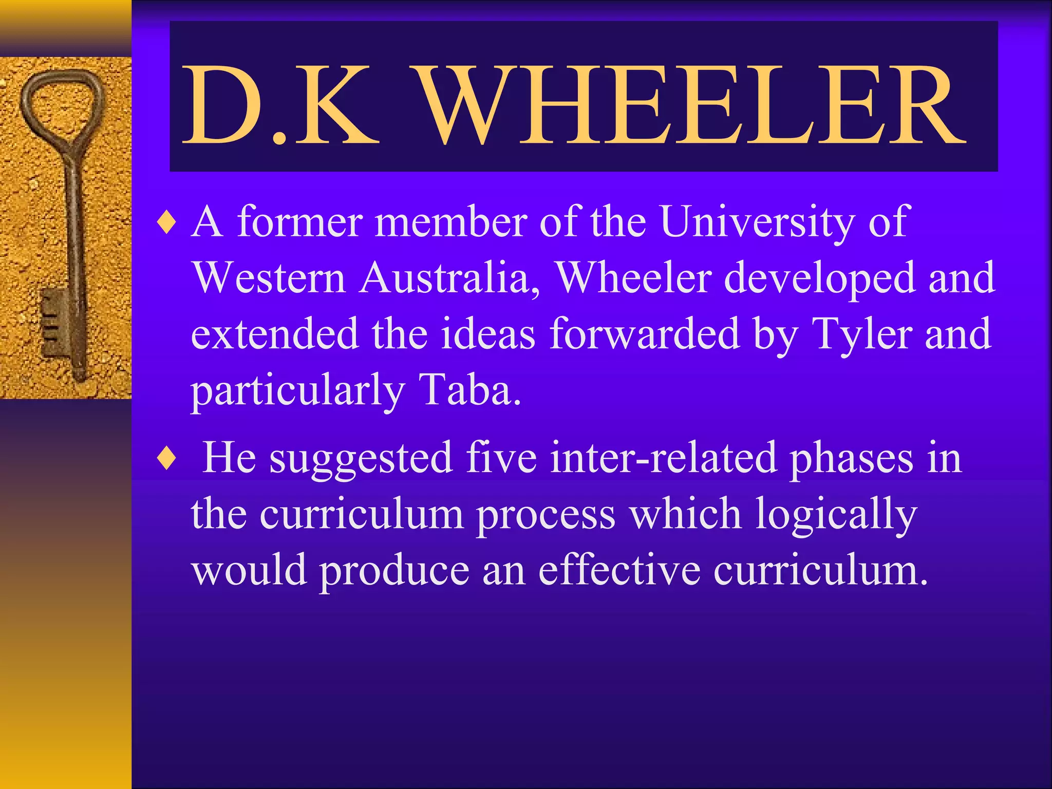 Cyclical models of curriculum development | PPT