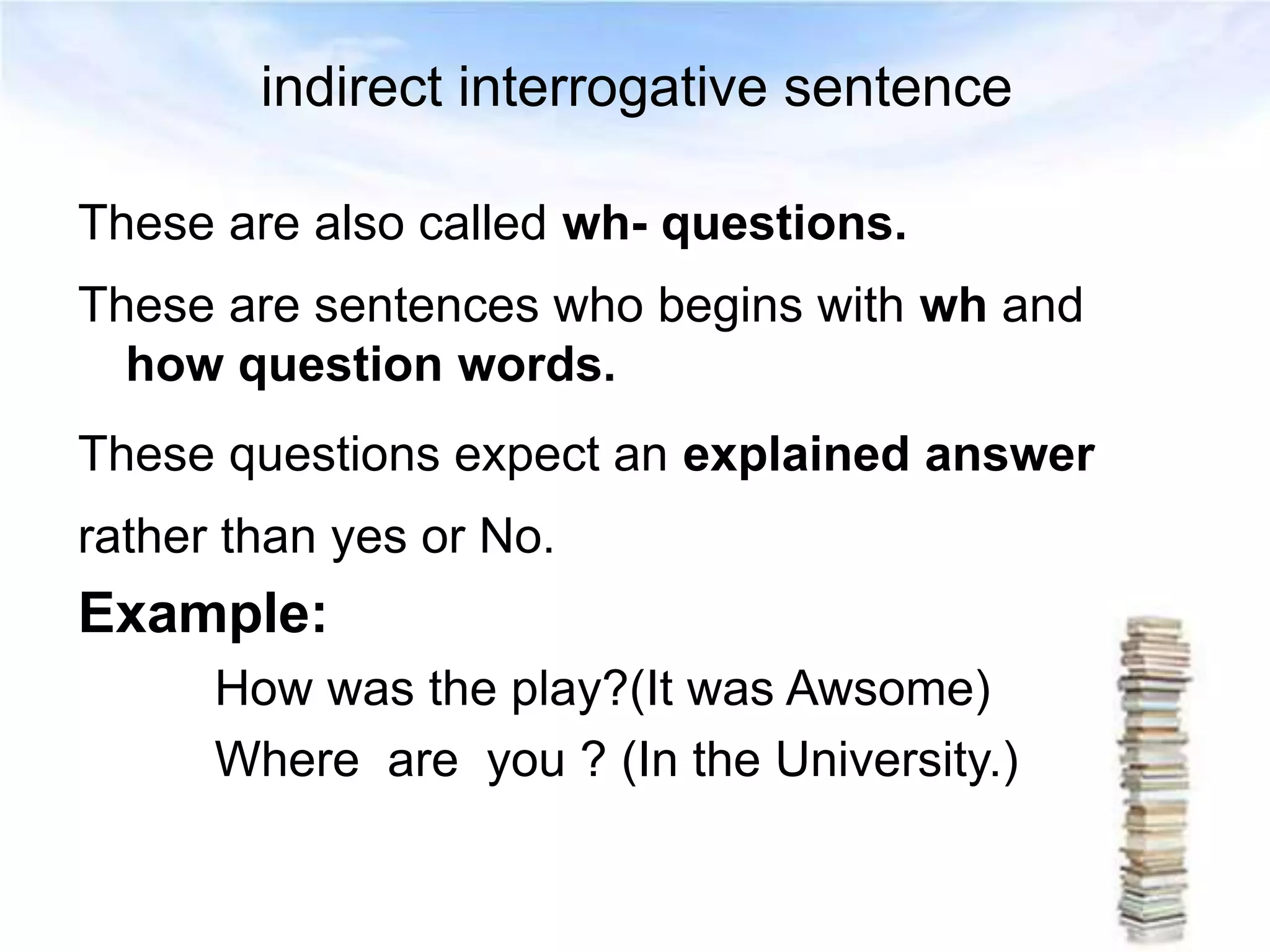 Sentence structure and it's types | PPT