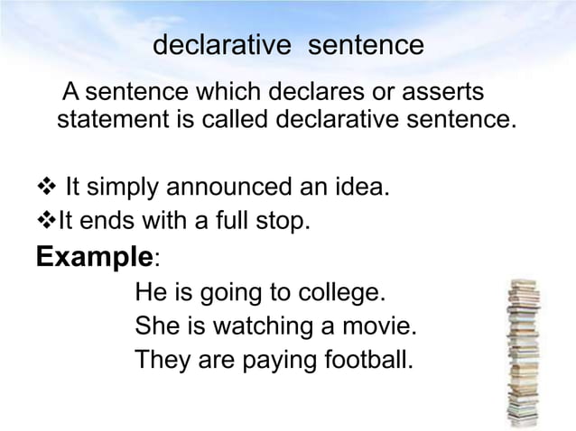 Sentence structure and it's types | PPT | Programming Languages | Computing