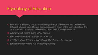 Education (India) | PPT