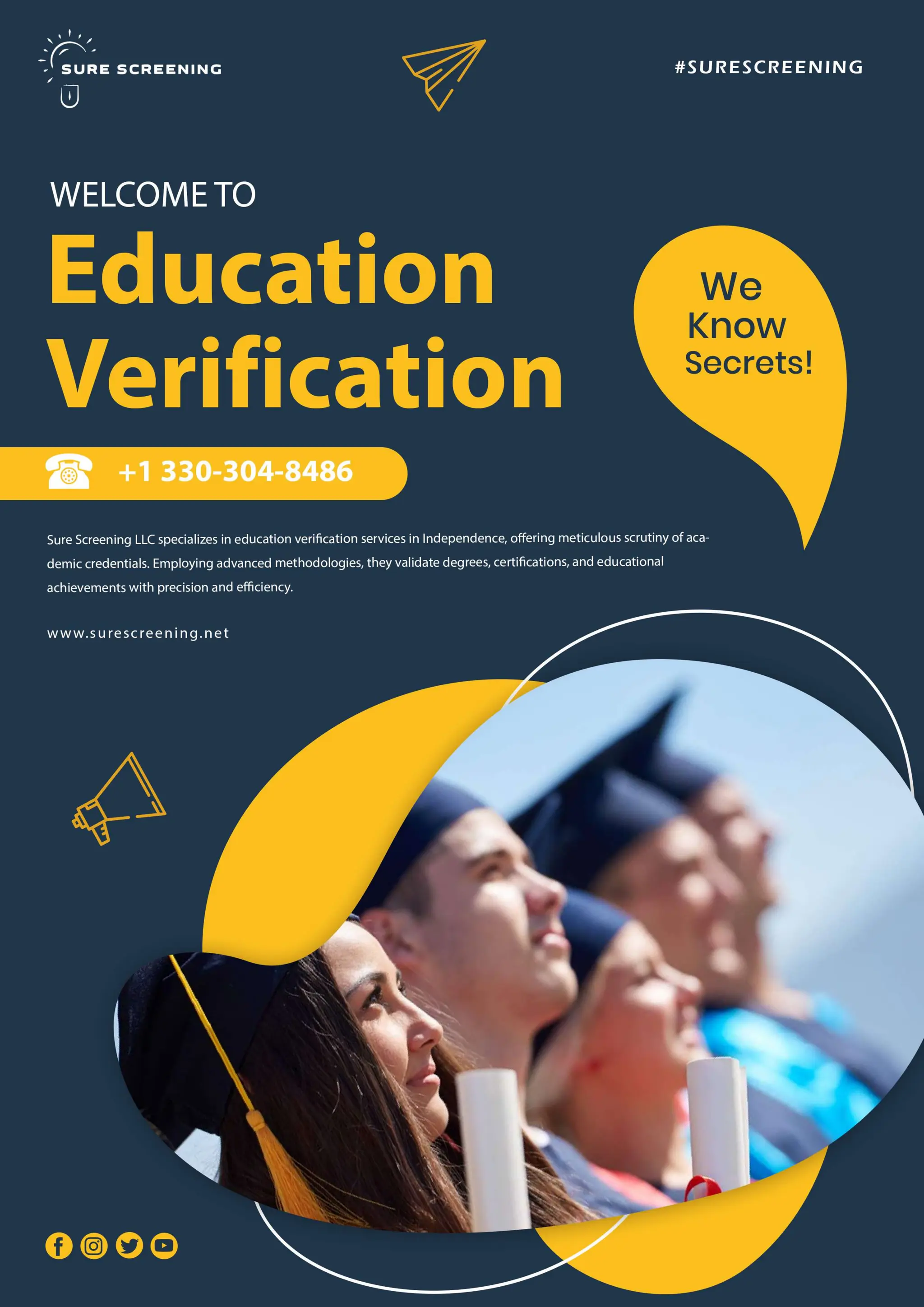 Education Verification in Independence - Sure Screening LLC | PDF