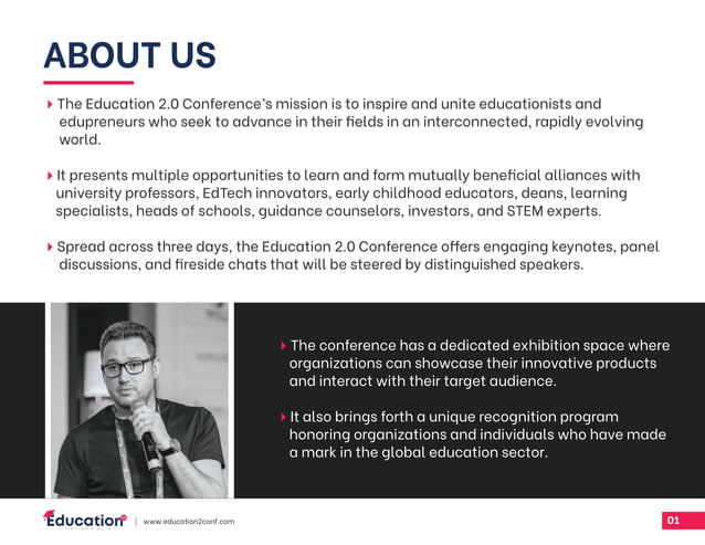 Education 2.0 Conference (Event Information Deck | Dec'24 - Mar'25) | PPT