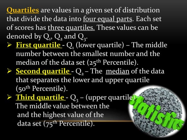 Education 309 – Statistics for Educational Research | PPTX