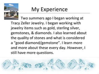 Education 373 inquiry gemstones | PPT