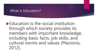 Education | PPTX