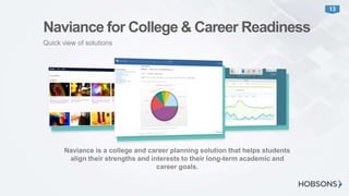 An Introduction to Naviance: Connecting Learning and Life | PPTX