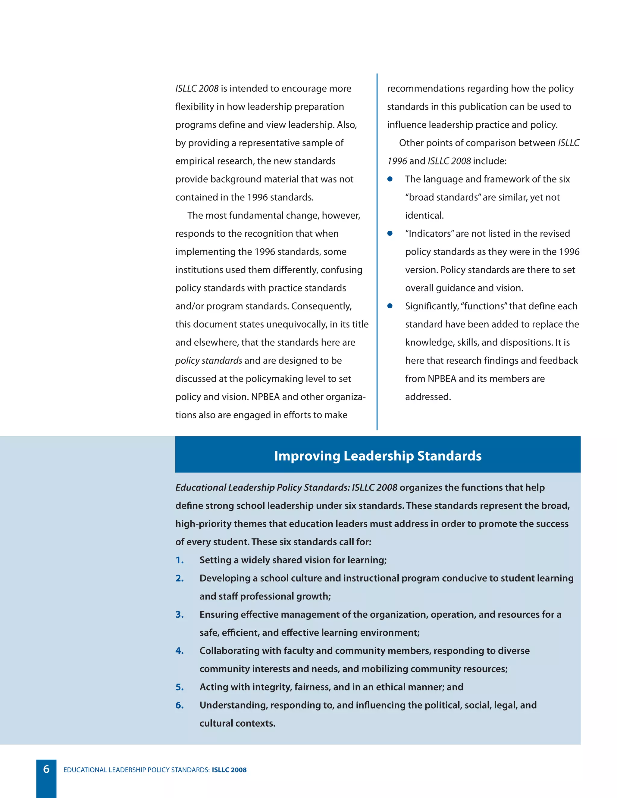 Educational leadership-policy-standards-isllc-2008 | PDF | Professional ...