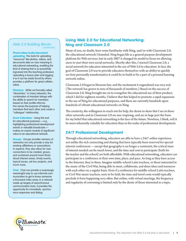 Educational networking-the-important-role-web-2-0-will-play-in ...