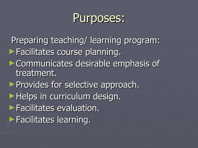 Educational Objectives | PPT | Educational Assessment | Education