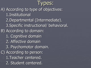 Types Of Educational Objectives A Guide For Academics, 40% OFF