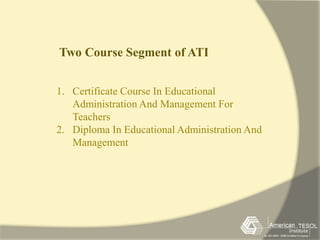 Educational administration and management | PPTX