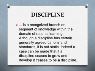 Educational Administration as Discipline | PPTX