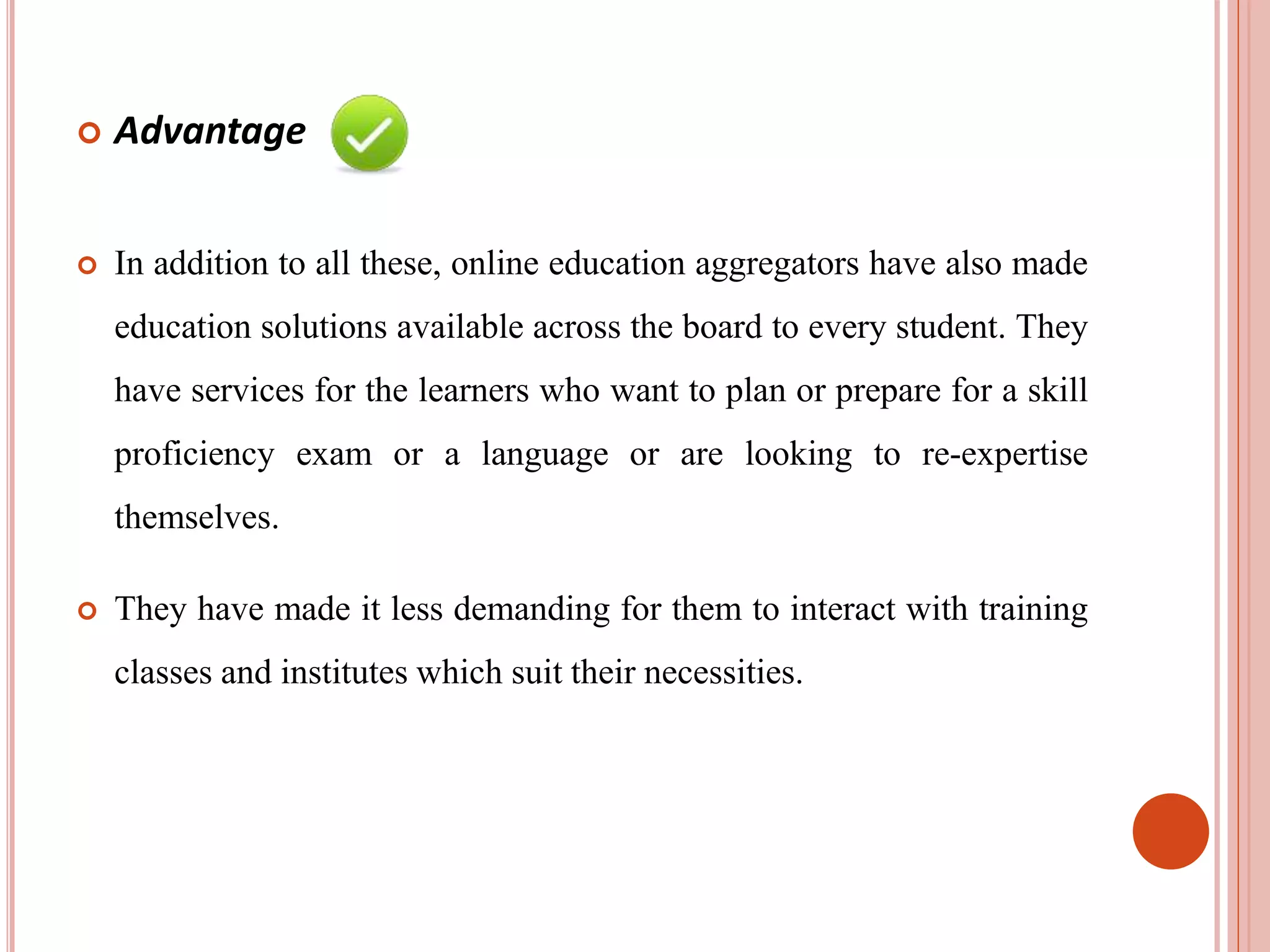 Educational aggregators | PPT