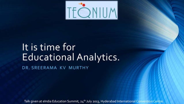 Educational Analytics | PPT