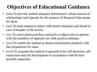 Educational and vocational guidance | PDF