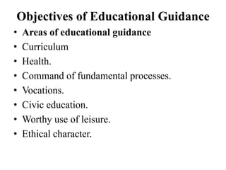 Educational and vocational guidance | PDF