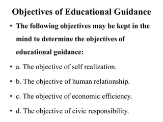 Educational and vocational guidance | PDF
