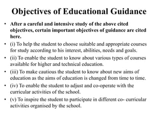 Educational and vocational guidance | PDF