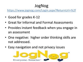 Educational apps slideshow (sossaman, peery, martin) | PPT