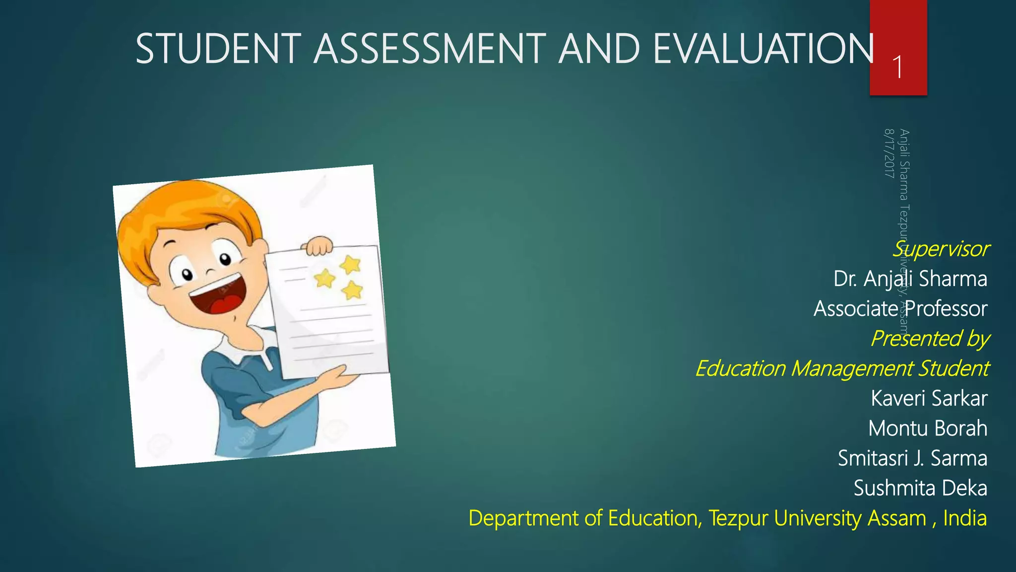 Educational Assessment and Evaluation | PPT