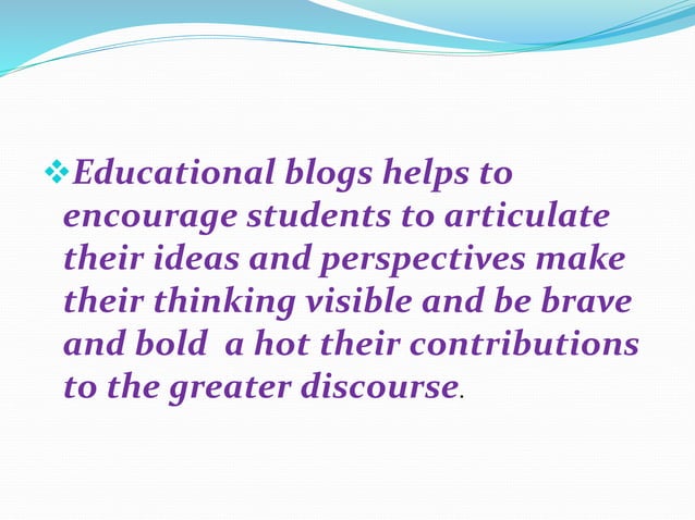 Educational blogs | PPTX | Educational Assessment | Education