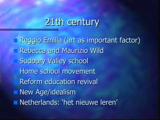 Educational Changes 20th Century | PPT