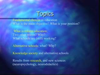 Educational Changes 20th Century | PPT