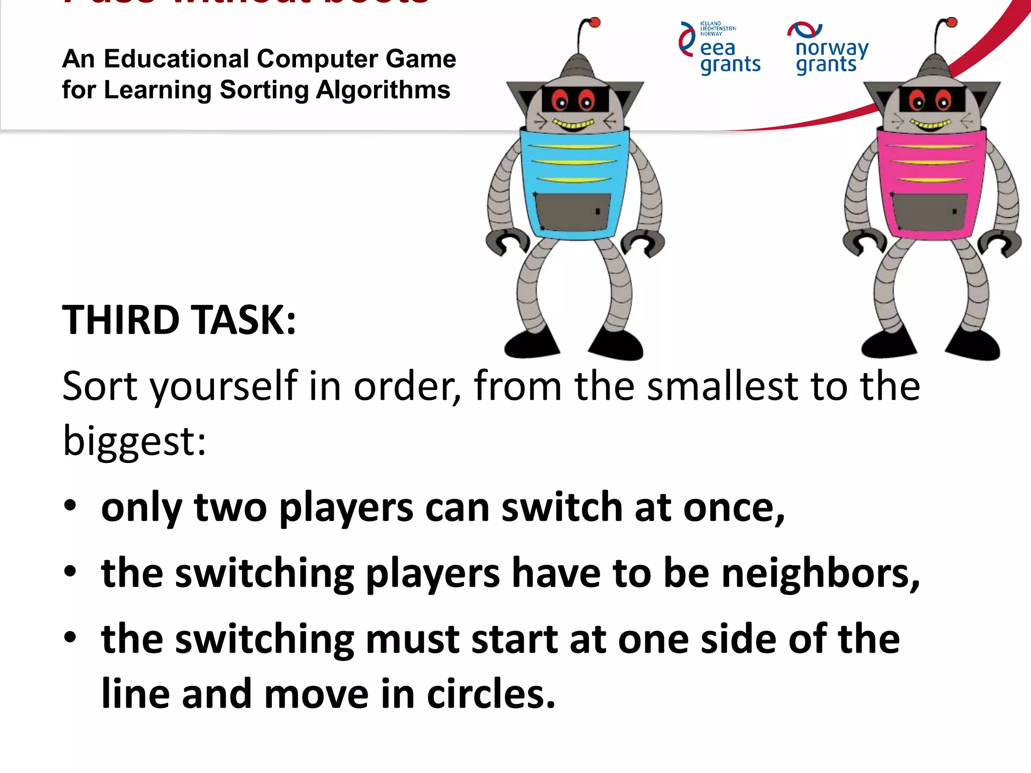 Educational computer game and computer science unplugged | PPTX