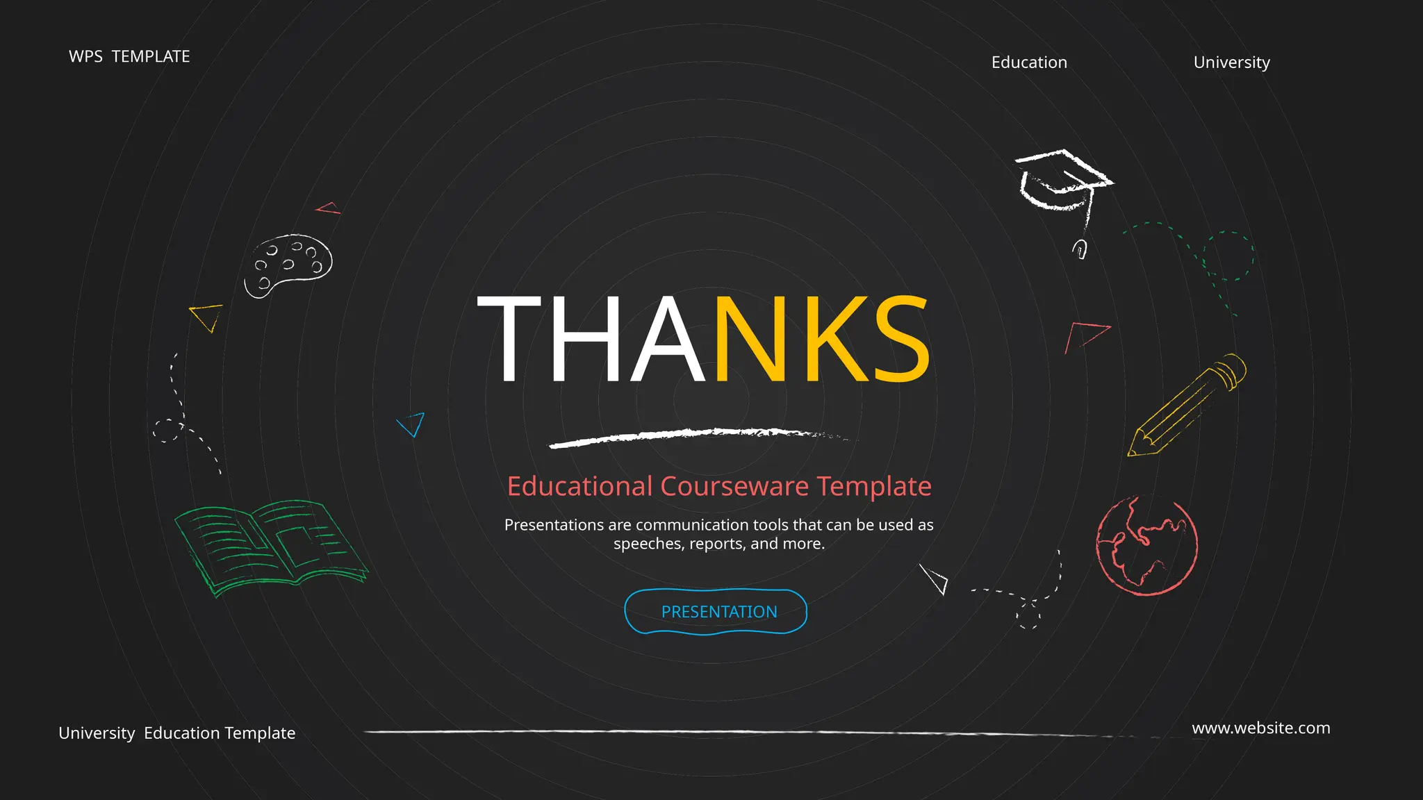 Educational Courseware Template for Teachers.pptx