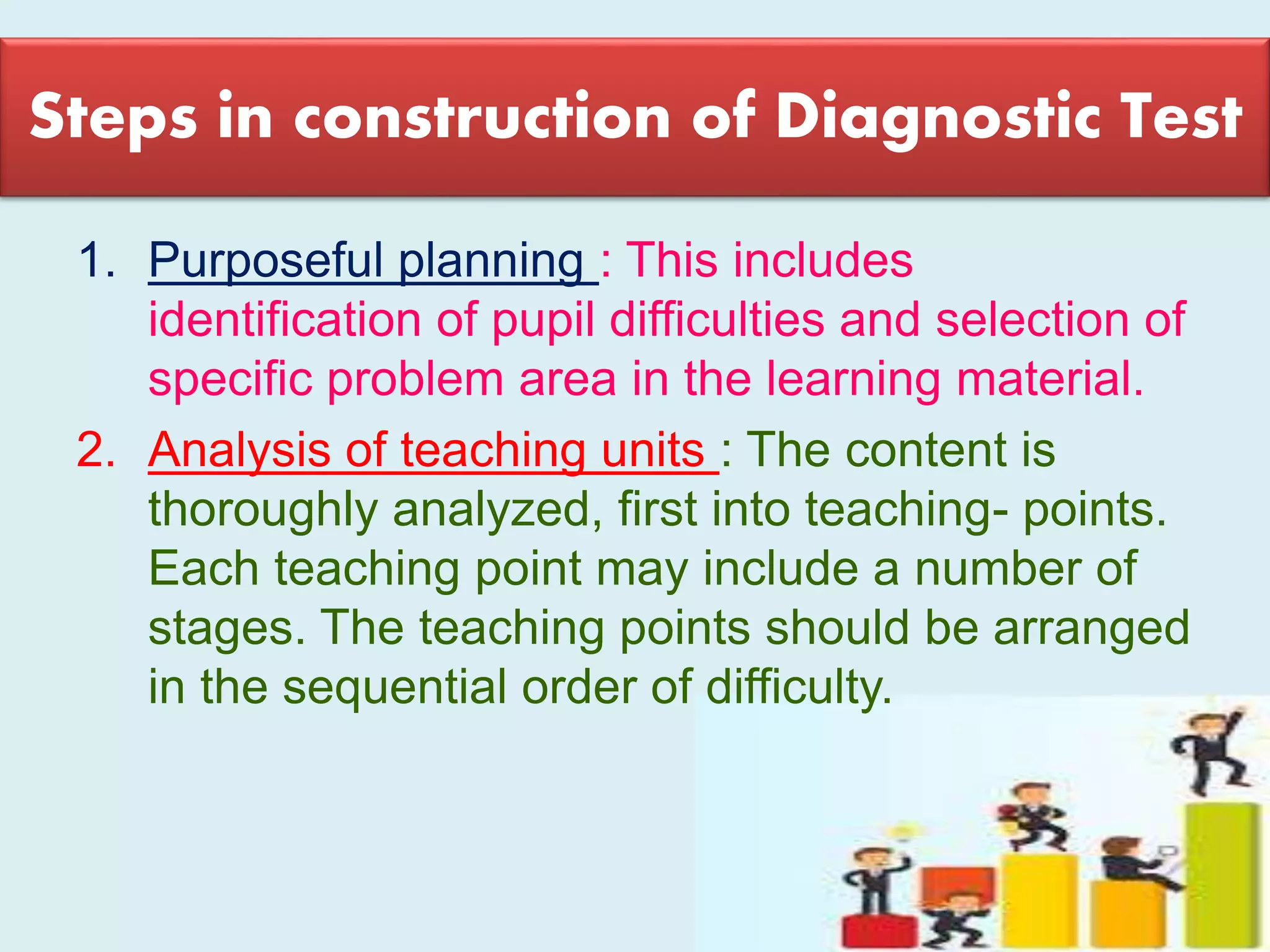 Educational Diagnosis - Diagnostic Test and Remedial Instruction | PPTX