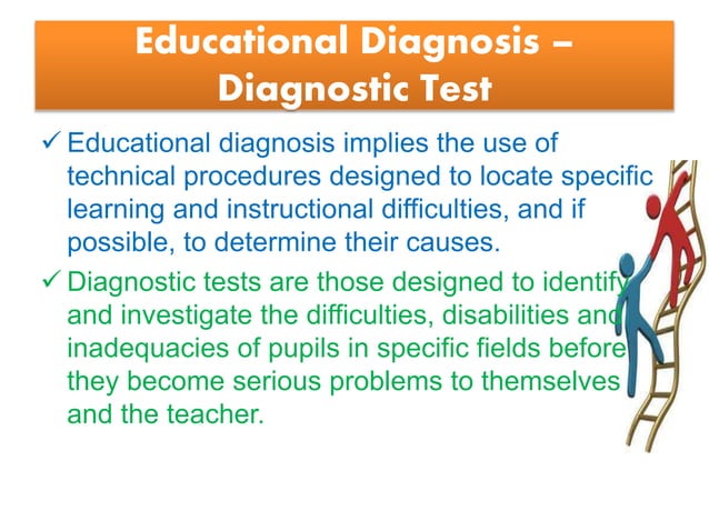 Educational Diagnosis - Diagnostic Test and Remedial Instruction | PPTX